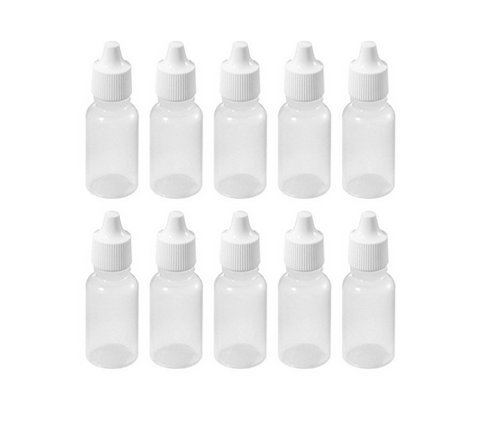erioctry 50Pcs 8ML Empty Plastic Dropper Dropping Bottles(Drops of Plug Can Removable) Portable Plastic Dropper Refillable Bottles Containers (8ml)