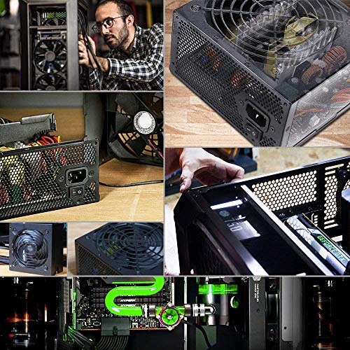 Cooler Master Watt 650 Watt Semifanless Modular Power Supply, 80 PLUS Bronze Certified Power Supply for Computers