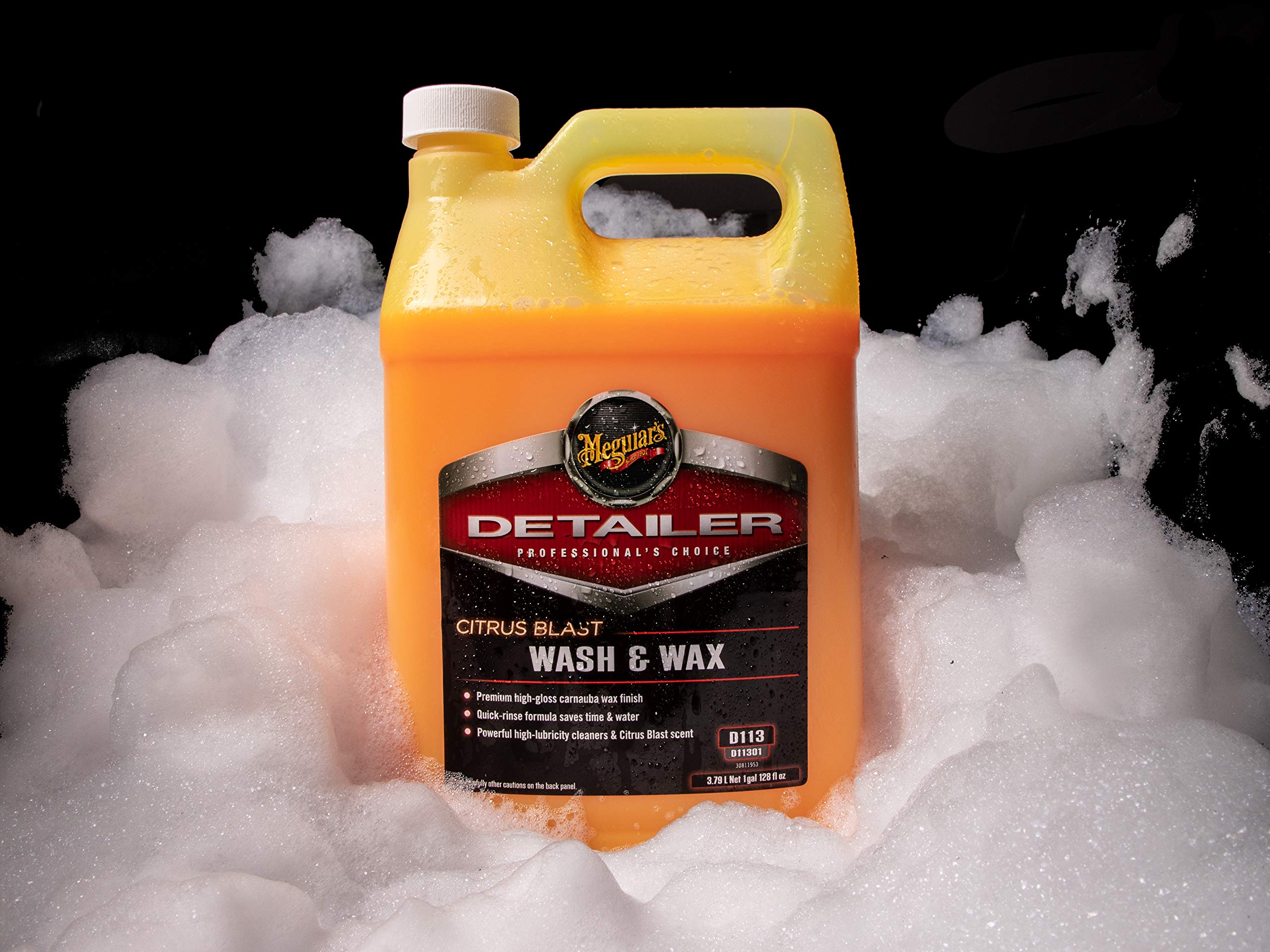 Meguiar's D11301 Citrus Blast Wash & Wax - 1 Gallon Container, 1 gallon, 1 Pack