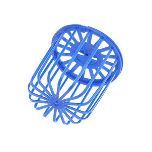 POPETPOP Bird Feeder Parrot Fruit Vegetable Holder Bird Treat Holder Cage Hanging Food Basket Container for Macaw African Grey Cockatoo