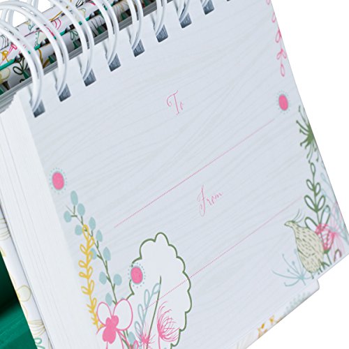 DaySpring Flip Calendar - God in Every Moment - 80299 White, 5 1/2" x 5 1/4" x 1 1/2"