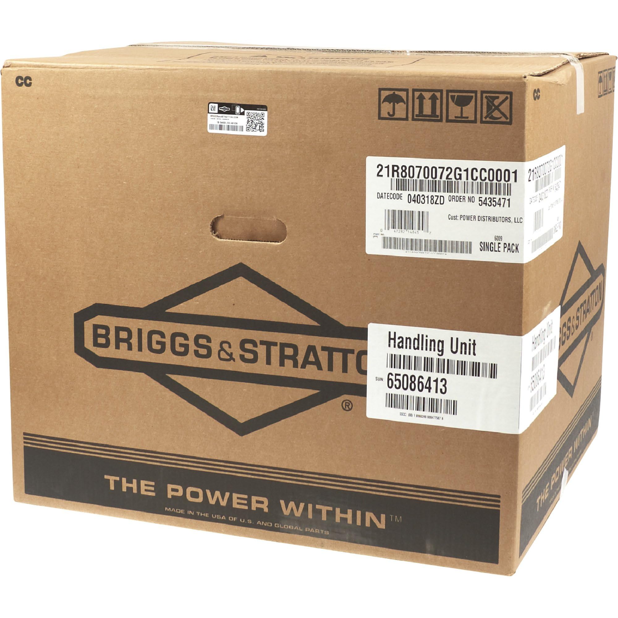 Briggs & Stratton 21R807-0072-G1 Simpson 11.5 HP Intek Engine, Black