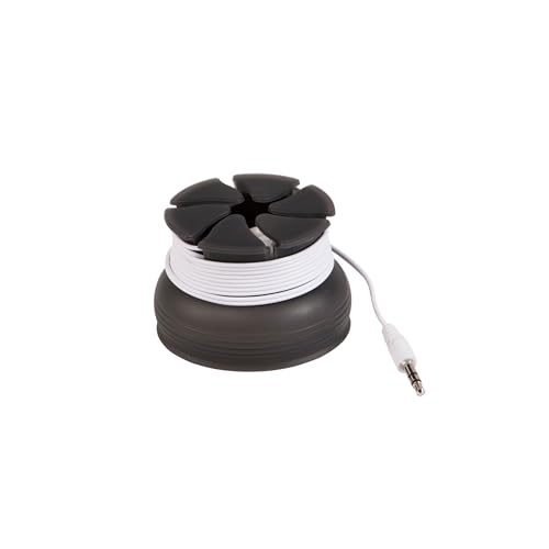 Digital Innovations The Nest β Tangle-Free Earphone / Earbud Case, Durable and Compact Storage System, Black