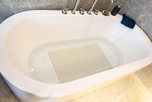 BOWERBIRD Premium Air Cushion Bathtub Mat with 800+ Air-Filled Cells, Provide Unprecedented Cushioned and Soft Comfort, Reduce Fatigue on Your Feet
