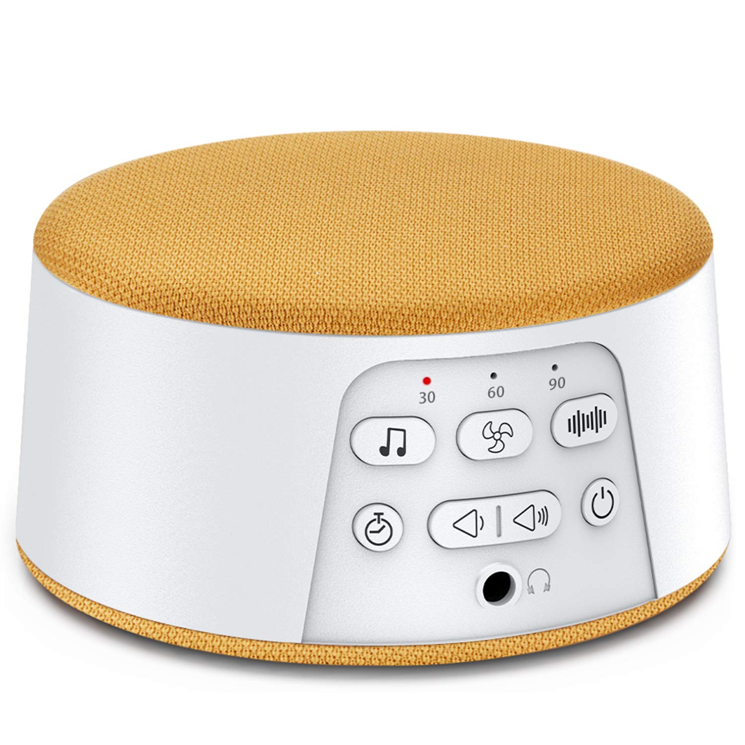 UNEGROUP White Noise Machine, 29 HiFi Soothing Nature Sounds, Timer, Volume Control, Sleep Sound Therapy for Baby & Adults