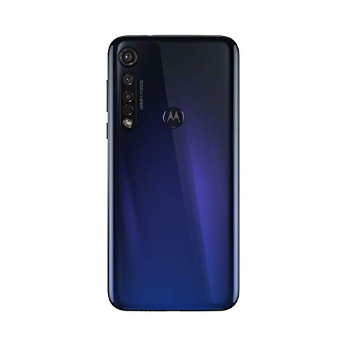 Moto G8+ plus | Unlocked | International GSM Only | 4/64GB | 25MP Camera | 2019 | Blue | NOT compatible with Sprint or Verizon