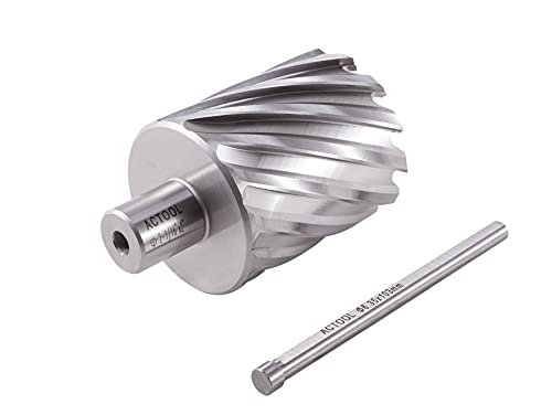 ACTOOL 2-1/16" Diameter × 2" Depth of Cut HSS ANNULAR Cutter with 3/4'' Weldon Shank