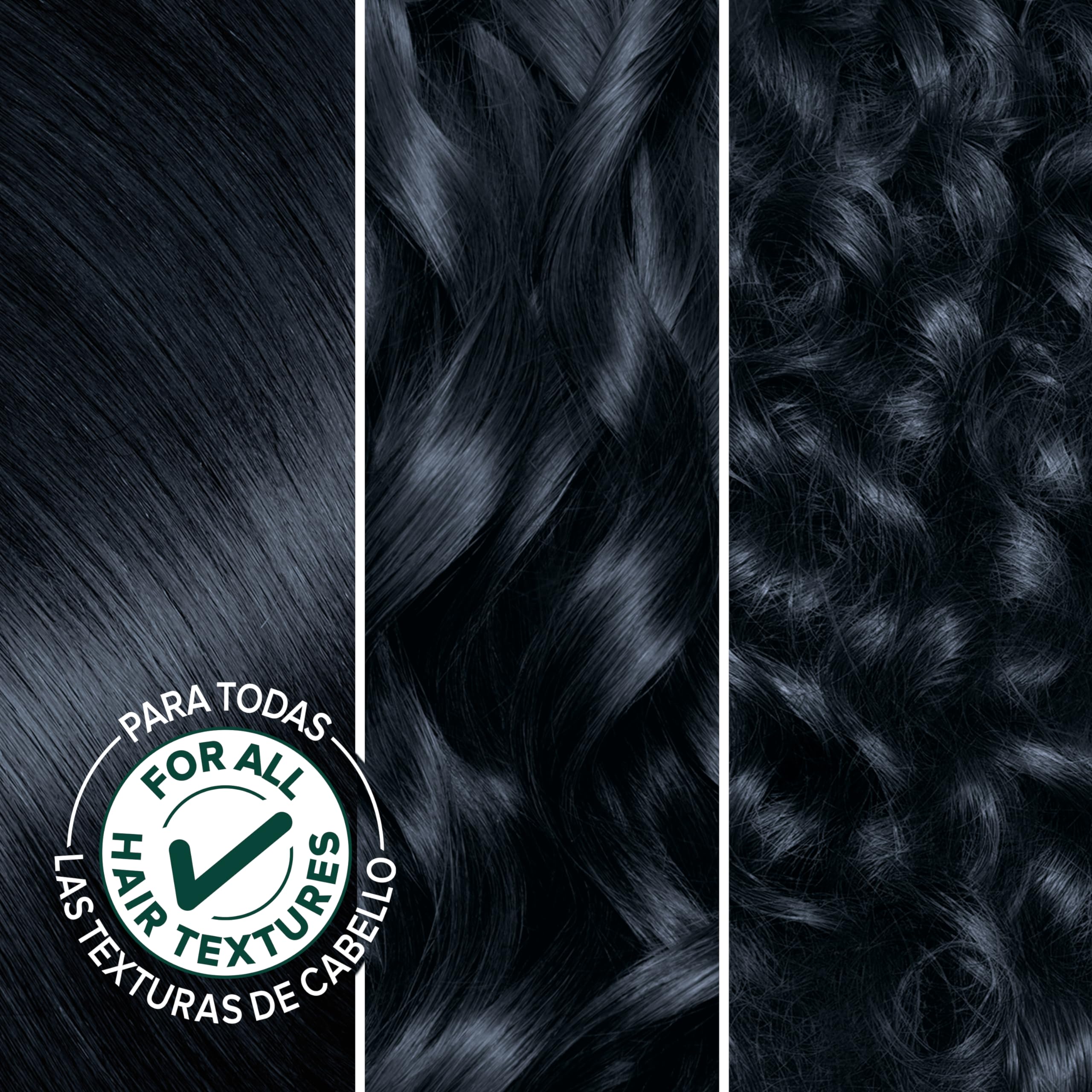 Garnier Hair Color Nutrisse Nourishing Creme, 22 Intense Blue Black (Mulberry) Permanent Hair Dye, 2 Count (Packaging May Vary)