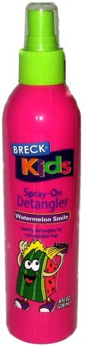 Breck Kids Spray-On Detangler ~ Watermelon Smile ~ 8 fl. oz. (236 ml) by BREK