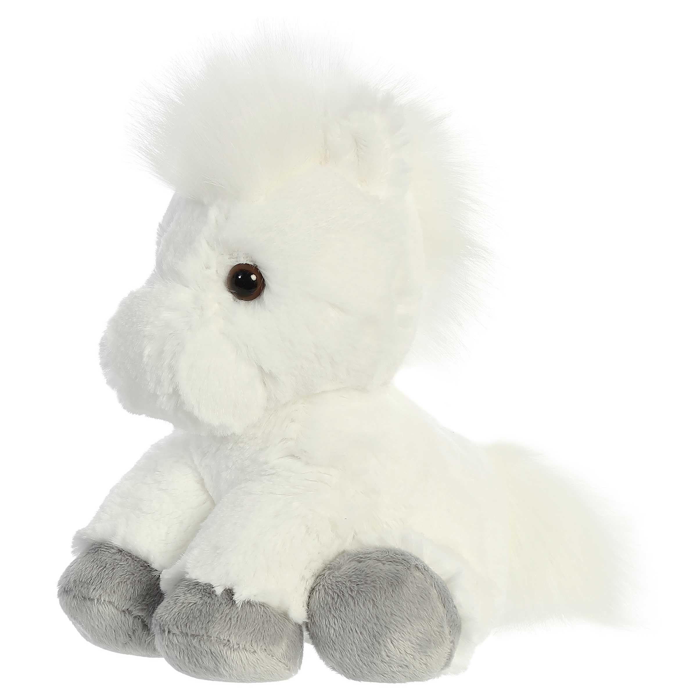 Breyer Aurora® Exquisite Horse Stuffed Animal - Realistic Detailing - Imaginative Play - White 8 Inches