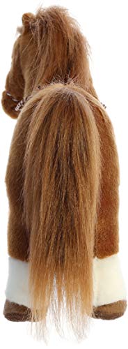 Breyer Aurora® Exquisite Quarter Horse Stuffed Animal - Realistic Detailing - Imaginative Play - Brown 13 Inches