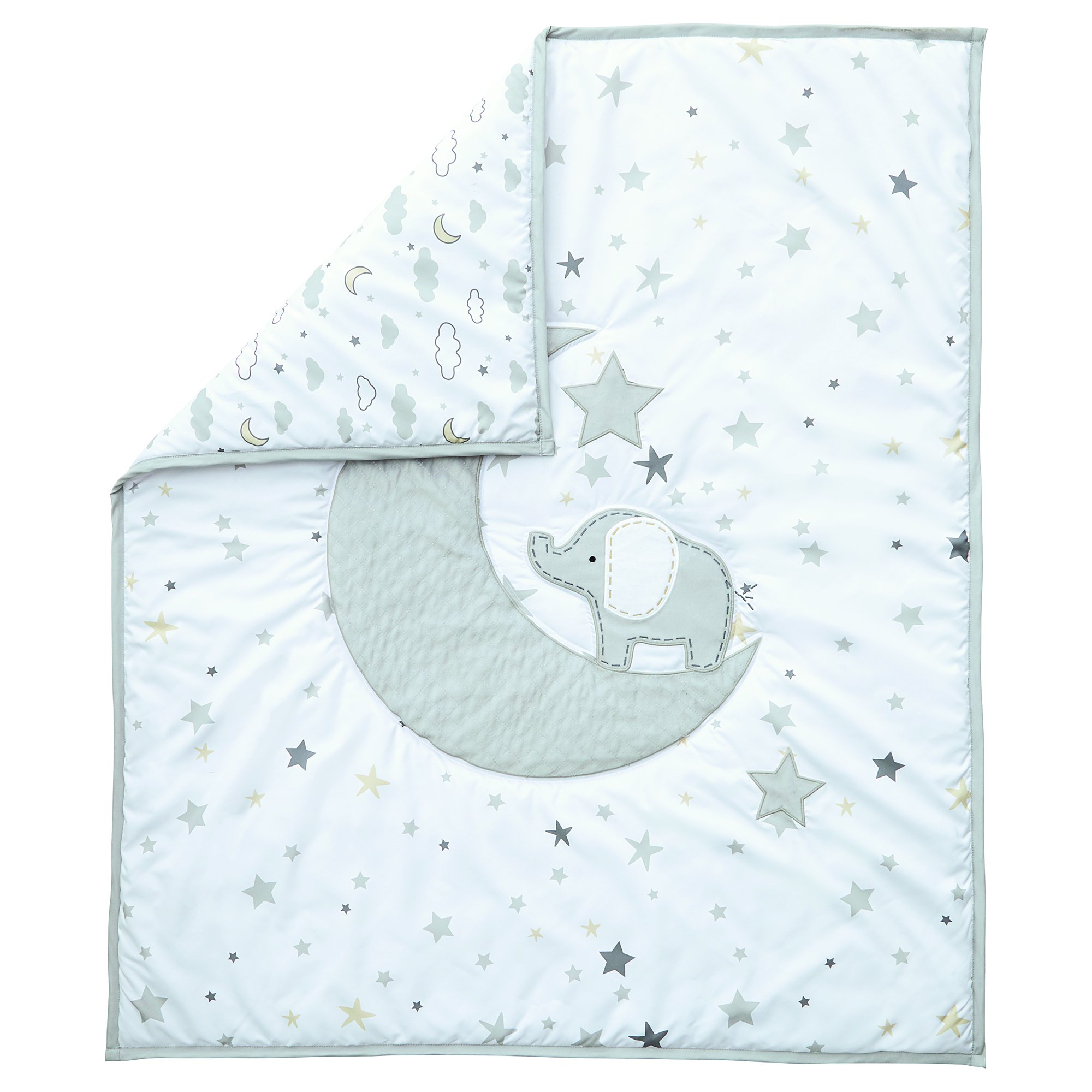 Wendy Bellissimo 4pc Nursery Bedding Baby Crib Bedding Set (Elephant)
