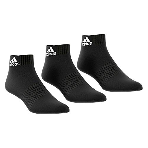Adidas Cushioned Ankle Socks (3-Pack) - SS20 - Medium - Black