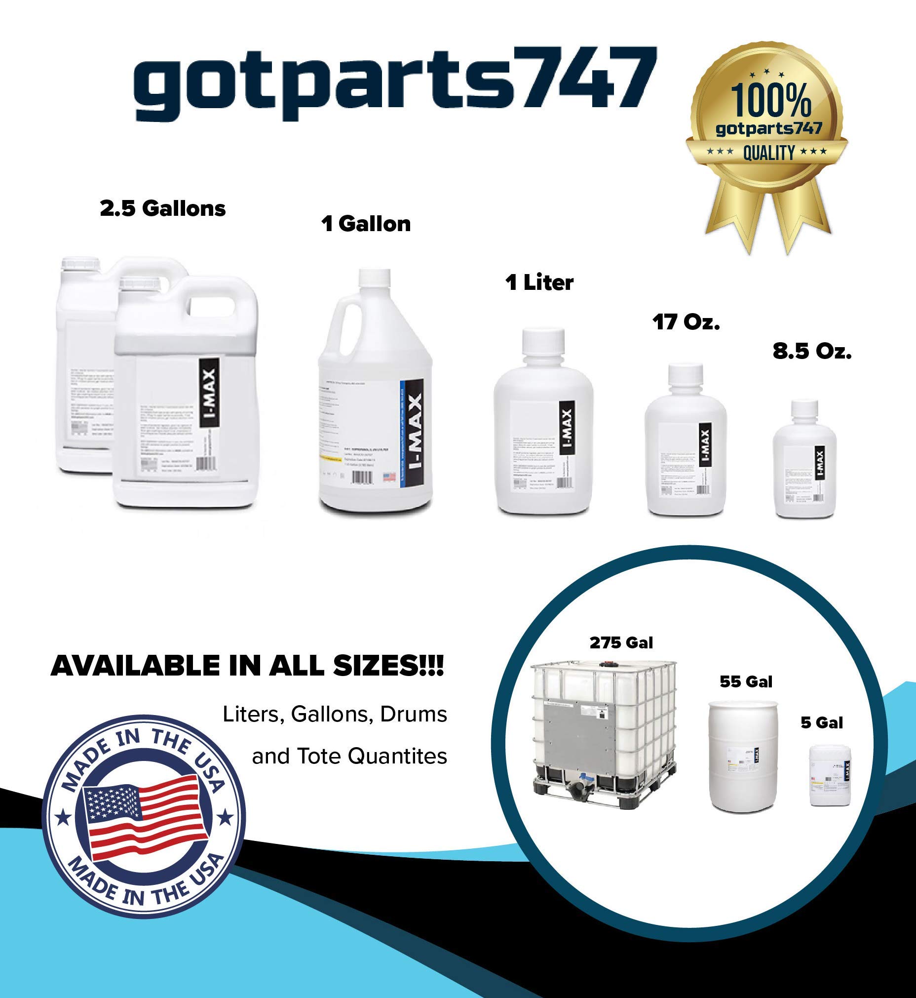 High Purity USP Grade Isopropyl Alcohol 70% - Four (4) Spray Bottles - 2 OZ Each - Made in The USA