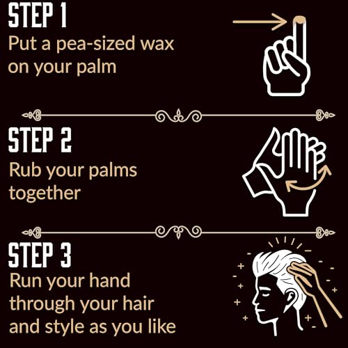 Da'Dude Hair Wax for Men - Ultra Strong Hold, Matte Finish, Non-Greasy Hair Styling, 100ml Eco-Friendly Wooden Tub
