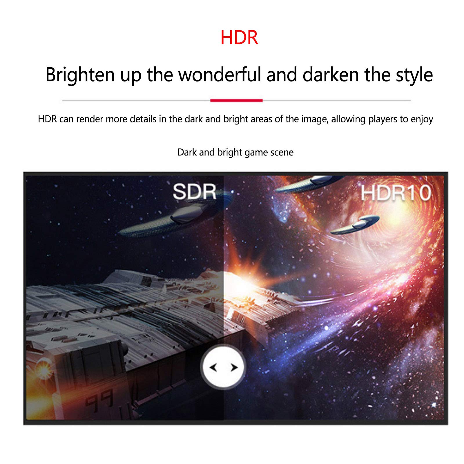 LIQIANG 2K Computer Monitor, Game Monitor, 2560 * 1440 Resolution, 16:9, HDMI Interface, DP, Audio Interface, 1 (ms) Fast Response, 144Hz, Support Wall Mount
