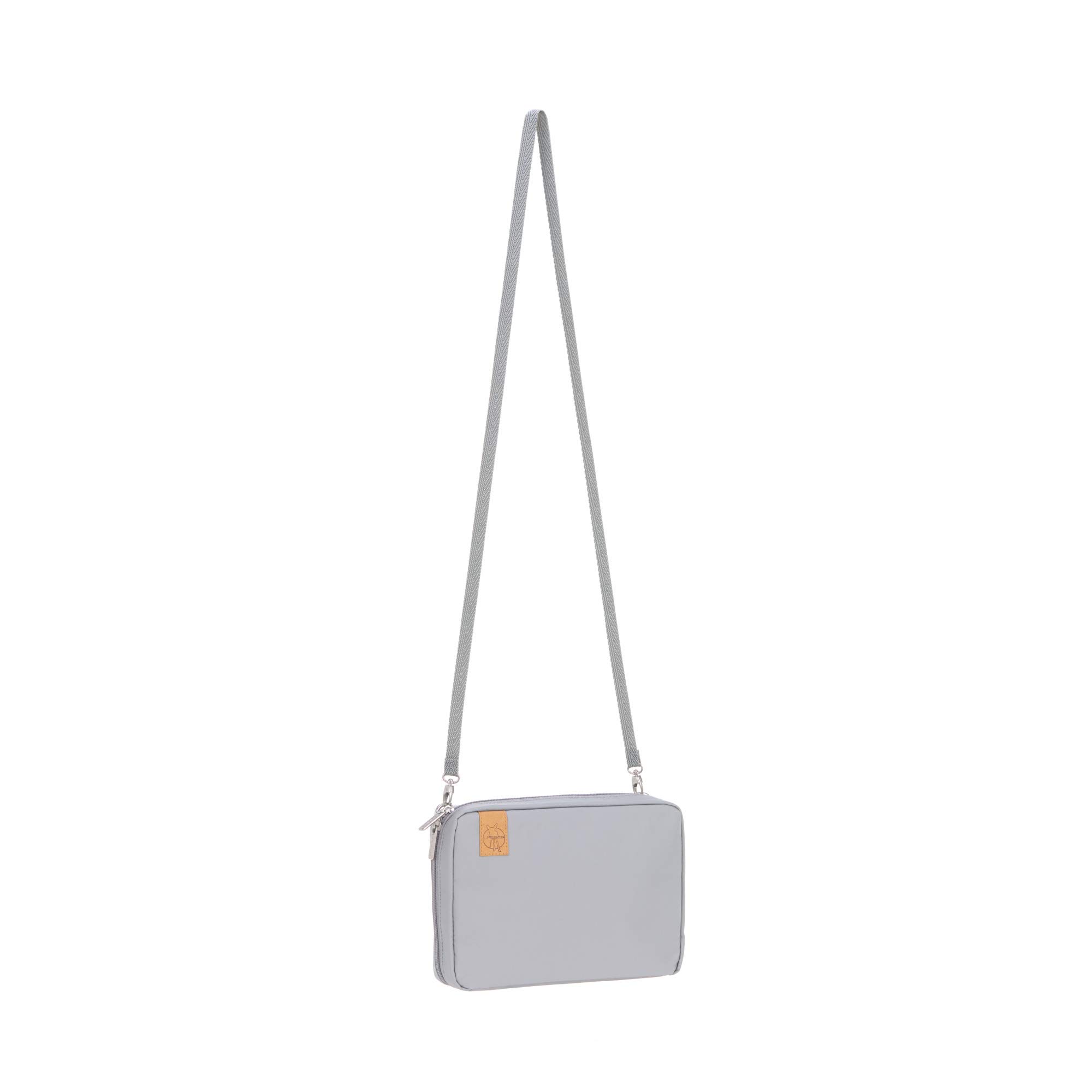 Lassig Tyve Diaper Clutch, Light Grey