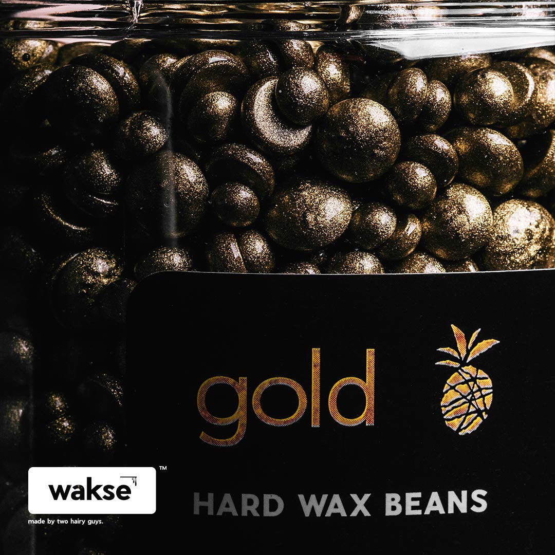 wakse Mini Gold Hard Wax Beans (4.8 Oz)