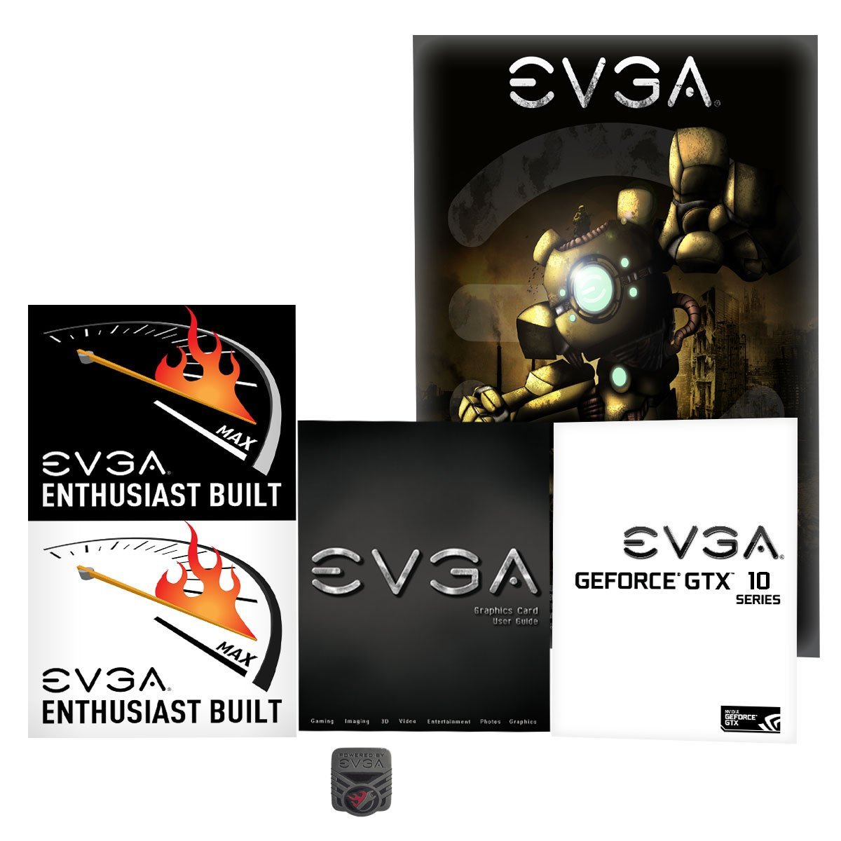 EVGA GeForce GTX 1080 SC GAMING ACX 3.0, 8GB GDDR5X, LED, DX12 OSD Support (PXOC) Graphics Card 08G-P4-6183-KR