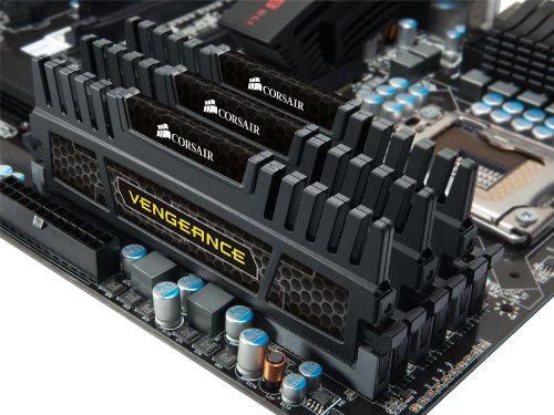 Corsair CMZ12GX3M3A1600C9 Vengeance 12GB (3x4GB) DDR3 1600 MHz (PC3 12800) Desktop Memory 1.5V