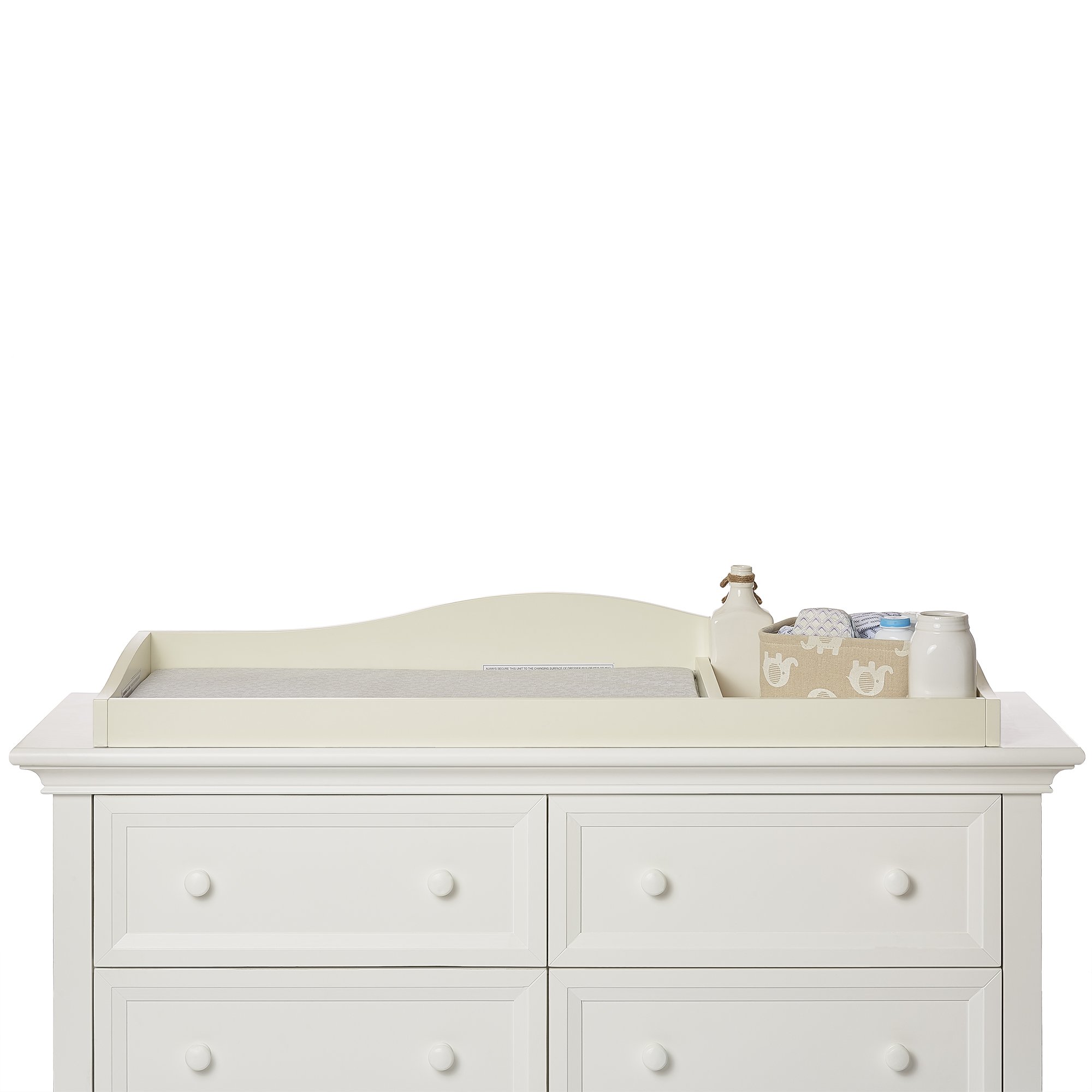 Evolur Universal Collection Changing -tray, Classy, Durable in Ivory Lace