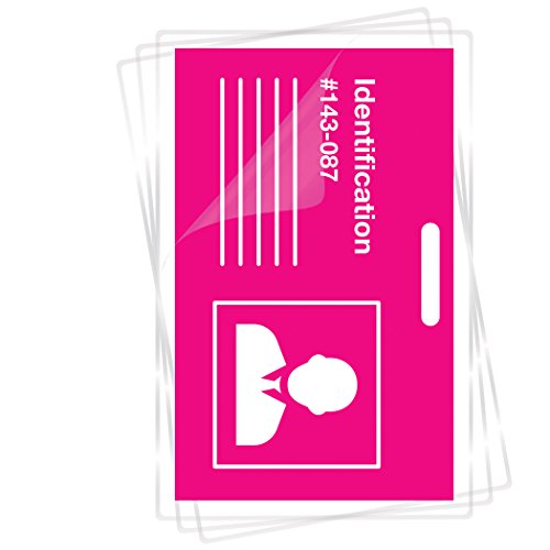 Fellowes, Hot Laminating Pouches, 10 Mil, ID Card, 100 per Pack (52051)