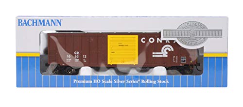Bachmann Trains - 50' Outside Braced Box Car with Flashing End of Train Device - Conrail #166313 - HO Scale, 14907
