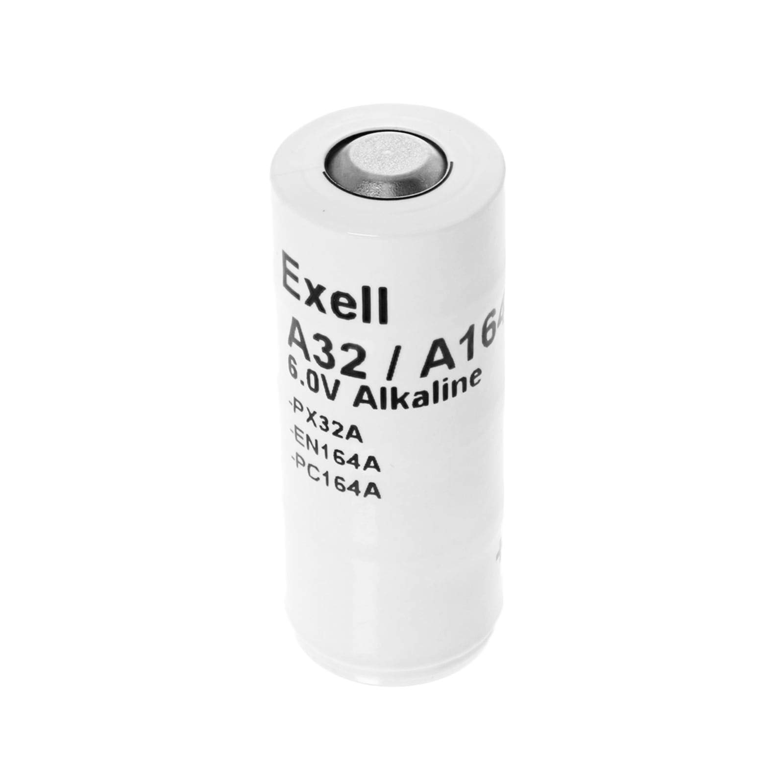 Exell Battery A32PX 6V Alkaline Battery Fits/Replaces Yashicas Electro 35GL, Electro GSN, Electro GTN, Electro AX, MG-1, PX32, Mallory TR164, Eveready 164, E164, V164, National HM-4N, 4NR52