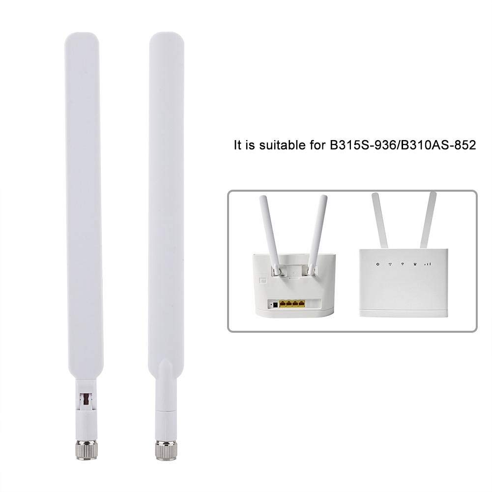 Yoidesu 2PCS Router Antenna,2X 5dBi 4G LTE Antenna, Gain Antenna with SMA Connector, Antenna, Antenna for Huawei B310/B593/B315s/E5186s CPE Router