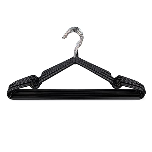 KEPLIN Rubber Coated Metal Clothes Hangers - 20 Pack, Premium, Heavy Duty Metal Hangers for Clothes - Space Saving Coat Hanger for Closet, Racks and Rails