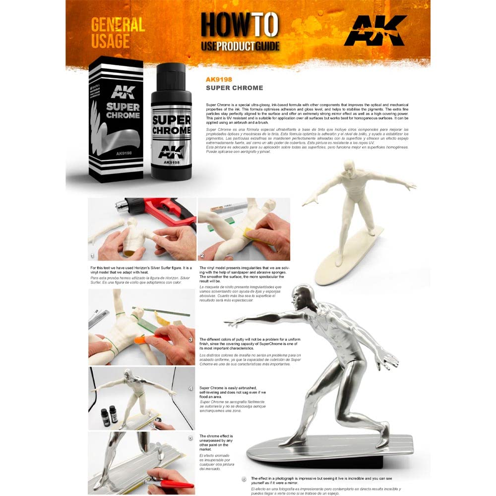 AK-Interactive Interactive Super Chrome (amz-AK-AK9198)