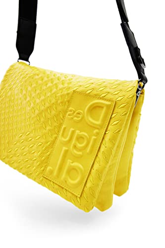 Desigual Accessories PU Across Body Bag, Yellow