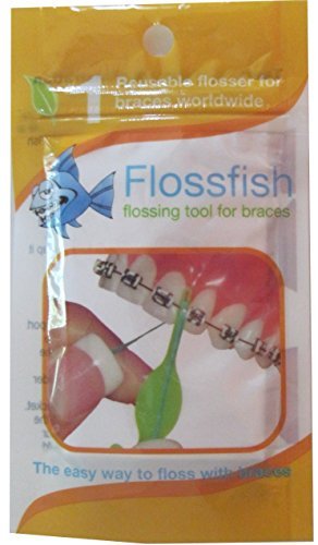 FlossFish - Reusable Orthodontic flossers 5 Mixed Colors