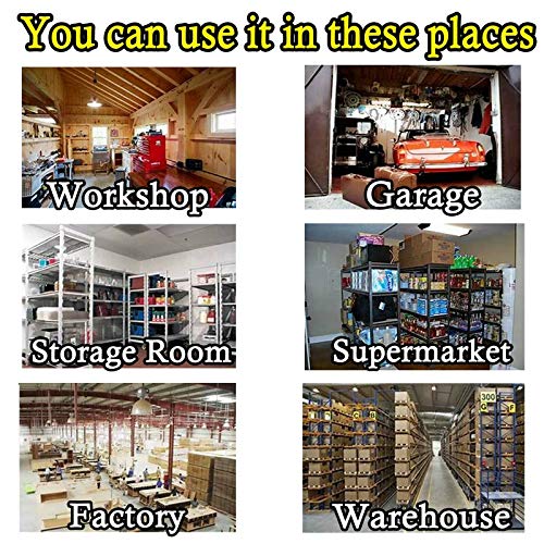 Metal Storage Shelve 5-Tier Large Storage Shelves Heavy Duty Metal Frame Rack Shelving for Garage, Kitchen, Living Room, Bathroom, 28L x 12W x 59H Inch, Black