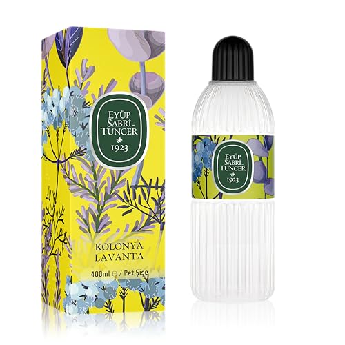 Eyüp Sabri Tuncer Lavender Fragrance Water – Kolonya Lavanta – 400 ml PET Bottle – Cologne Water – eau de cologne from Turkey