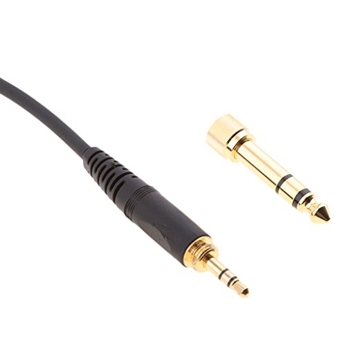Fityle 130cm Replacement Coiled Upgrade Cable for AKG K141 K171 K181 K240 Pioneer HDJ-2000 Headphone