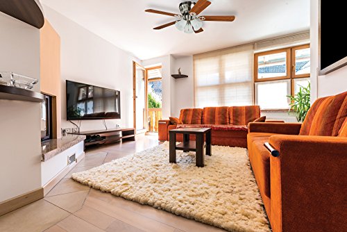 Craftmade Flush Mount Ceiling Fan with Light WC42ORB5C3F Wyman Oil Rubbed Bronze 42 Inch Hugger Bedroom Fan