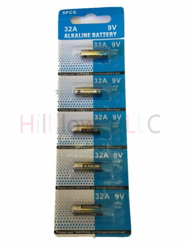 Hillflower 5 Piece 26A A26 L816 26 Card 0% Mercury 0% Hg 6V Alkaline Premium Battery