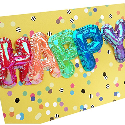 Hallmark Signature Birthday Card (Mylar Balloons) (799RZH1060)