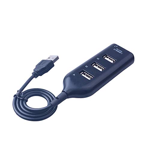 Lysee Data Cables - High Speed USB HUBs Hi-Speed 4 Port USB 2.0 Splitter Hub Adapter for Desktop PC Laptop Adapter USB HUB