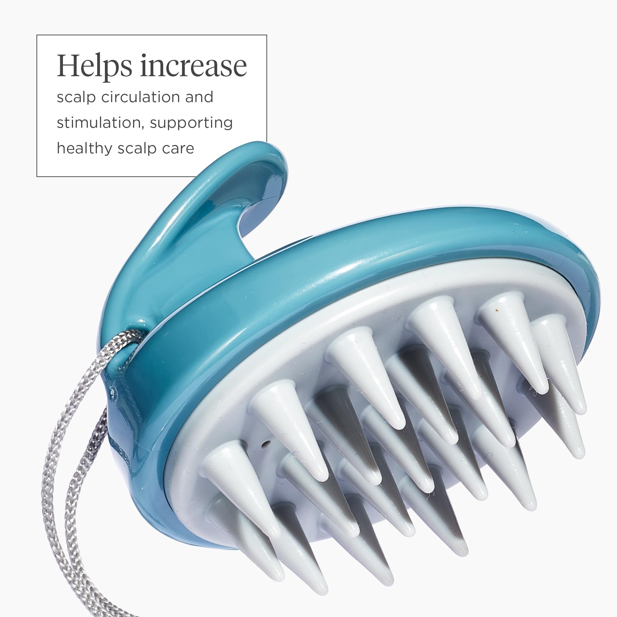 Briogeo Scalp Revival Stimulating Therapy Scalp Massager, Scalp Scrubber and Brush for a Healthy Scalp, Soft Silicone Bristles for a Dry, Itchy Scalp