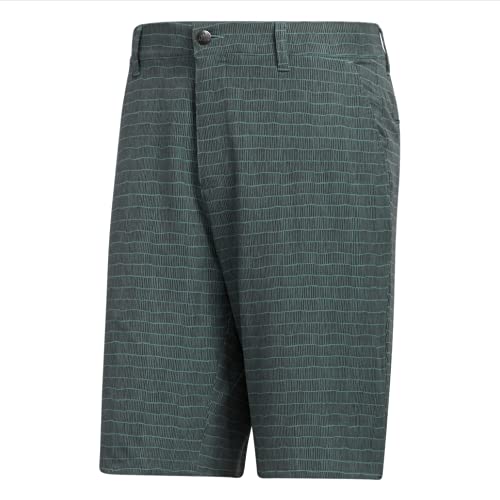 adidas Golf Ultimate365 Printed Short, Tech Emerald, 36 Inches
