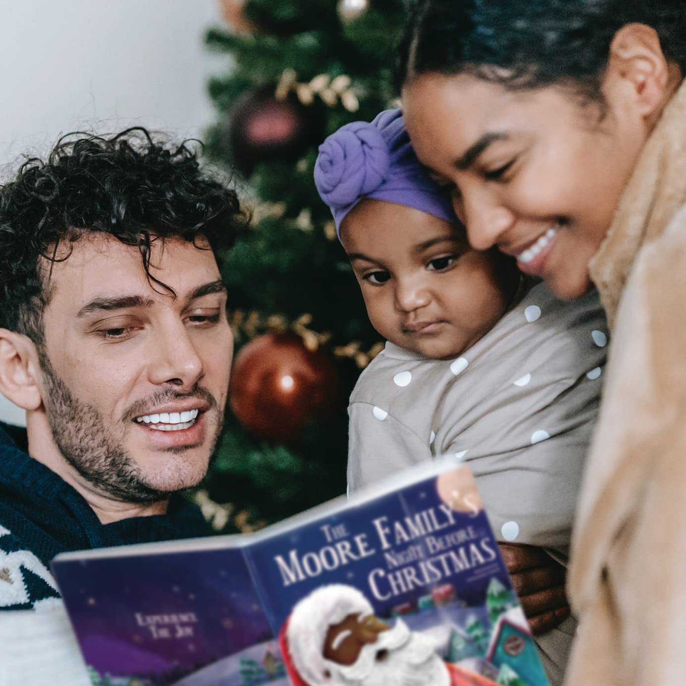 Our Family’s Night Before Christmas - Personalized Children's Story - I See Me! (Hardcover)