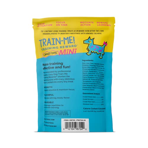 Crazy Dog Train-Me! Training Reward Mini Dog Treats