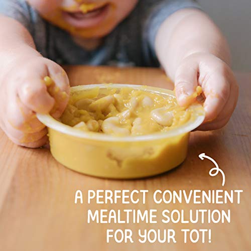 Happy Tot Organics Love My Veggies Bowl, Squash Ravioli with Squash, Pumpkin & Sage Sauce, 4.5 Ounce Pouch (Pack of 8) packaging may vary