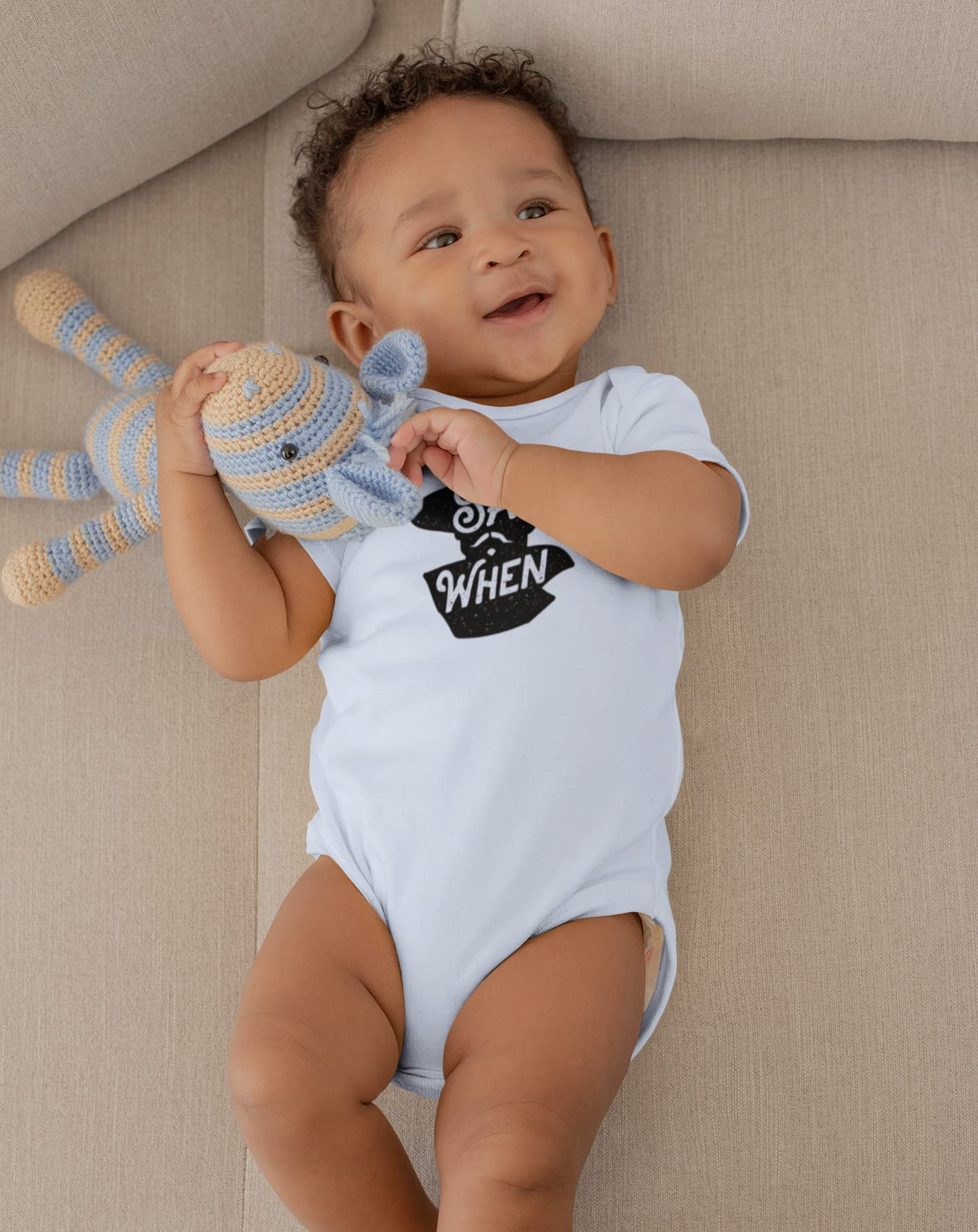 Say When Infant Bodysuit Doc Holliday Unisex Baby Girl Boy Clothes Outfits Black 6M
