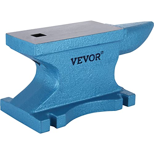 Happybuy Single Horn Anvil 55Lbs, Cast Iron Anvil Blacksmith Withstands Heavy Blows,Anvil Rugged Round Horn Anvil Blacksmith Jewelers Metalsmith Tool, for Sale Forge Tools and Equipment