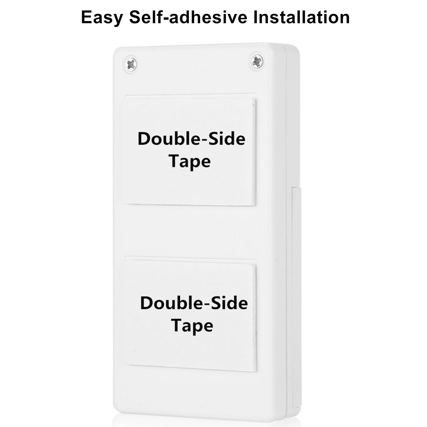 WSDCAM Freezer Door Alarm with Delay When Left Open, 3/15/30/60 Seconds Adjustable Delay Refrigerator Alarm Wireless Fridge Alarm Door Open Alarm Loud 108 dB