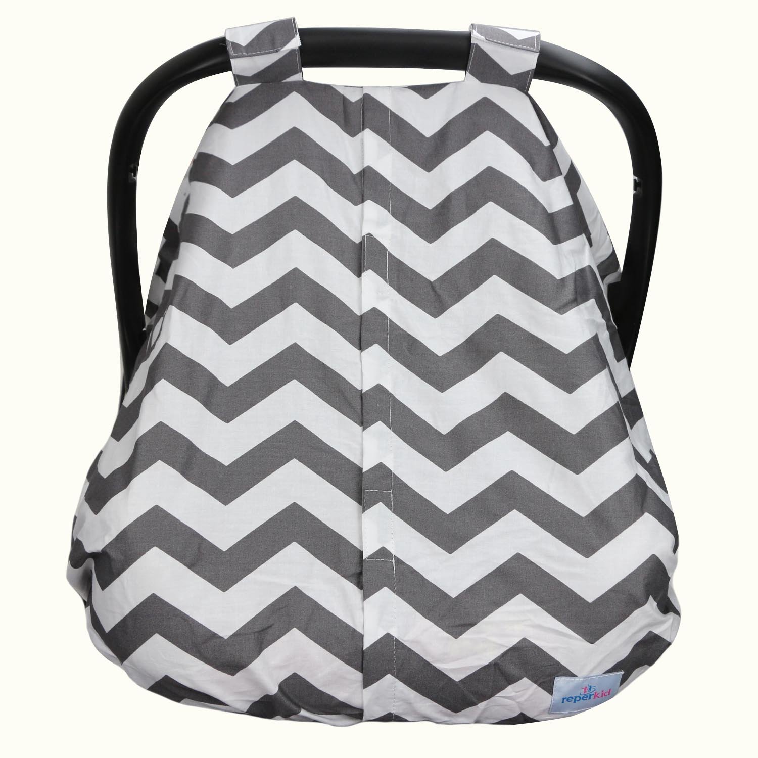 Baby Infant Car Seat Cover - Fits All Baby Car-Seats - Breathable Fabric, 100% Safe and Hygienic - Conveniently Compact Design - Machine Washable!
