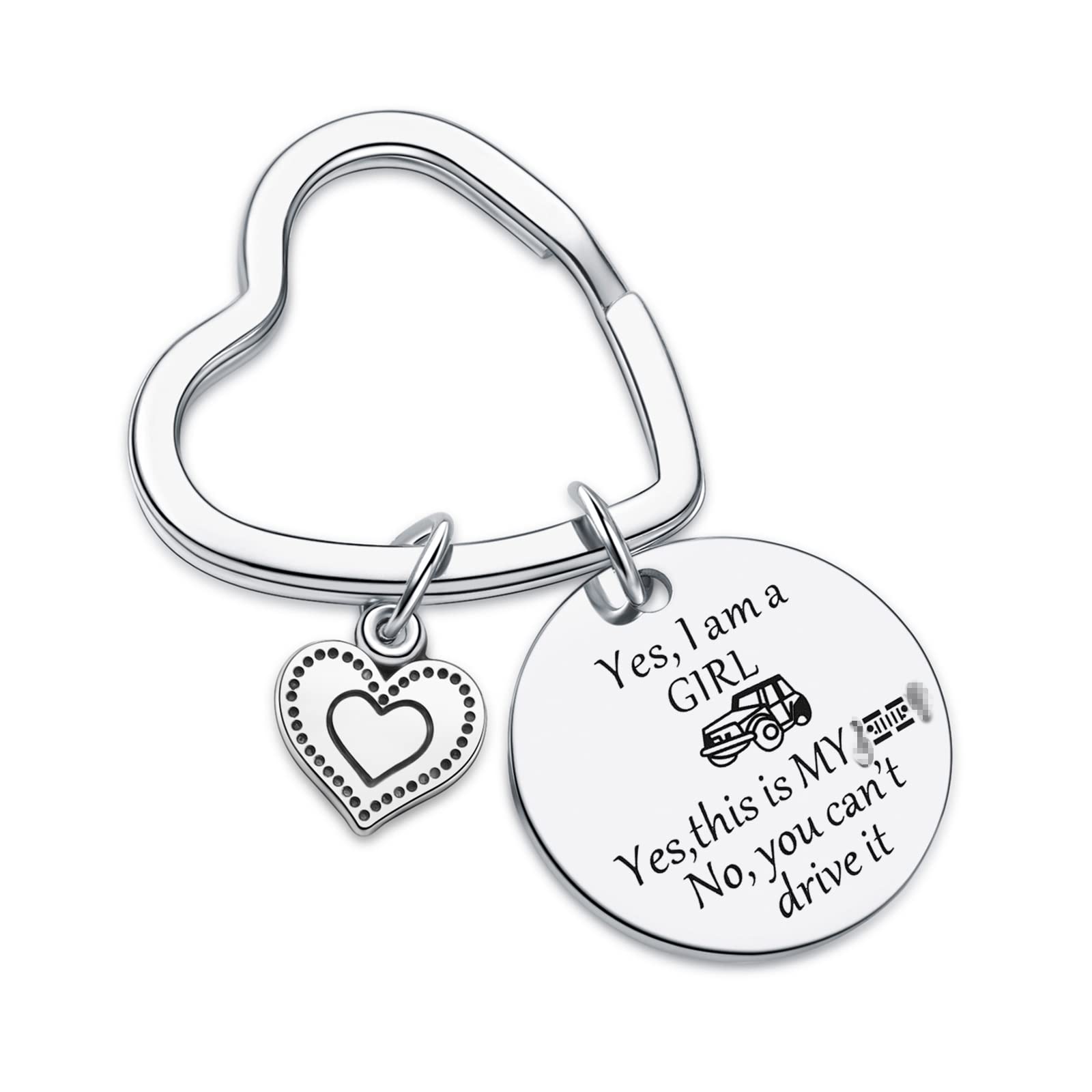 7RVZM SUV Soul Gift SUV Owner Gift SUV Owner Keychain SUV Wrangler Gift SUV Wrangler Keychain SUV Accessories SUV Girl Accessories Christmas jewelry new driver keychain SUV Keychain